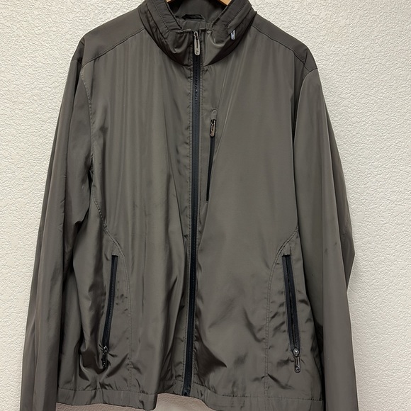 Tumi | Jackets & Coats | Tumi Ttech Packaway Jacket Olive Green Mens Xl ...